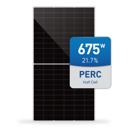 ผู้ผลิต tier 1 half cells 12BB แผงโซลาร์เซลล์ 655W 660W 665W 670W 675W